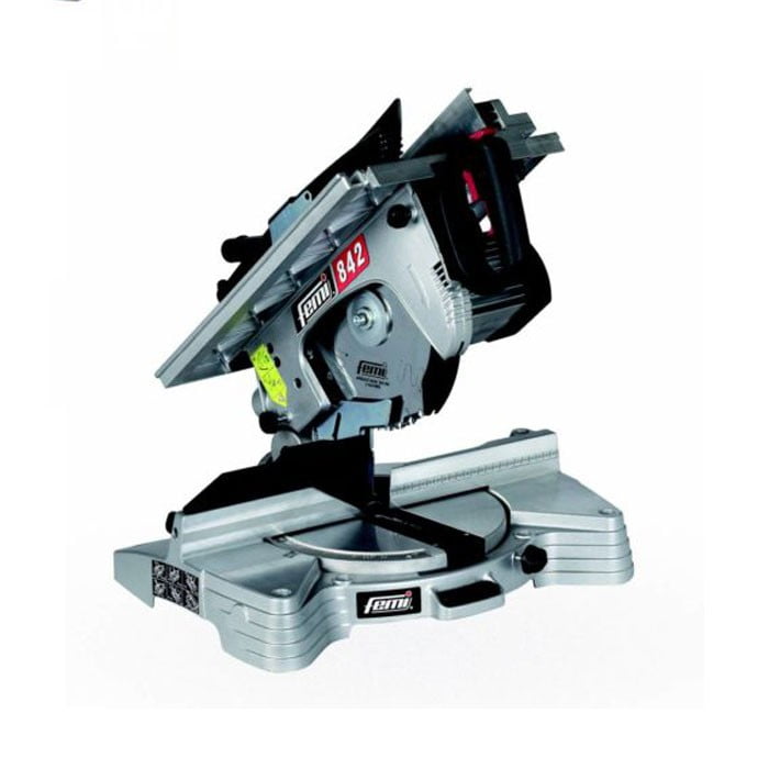 Femi 842 Afkortzaag/verstekzaagmachine met boventafel - 1200W - 230V ...