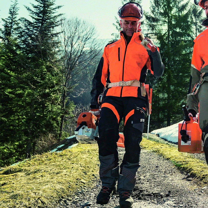 STIHL Jack Advance X Shell Oranje/Zwart - BJC Tools