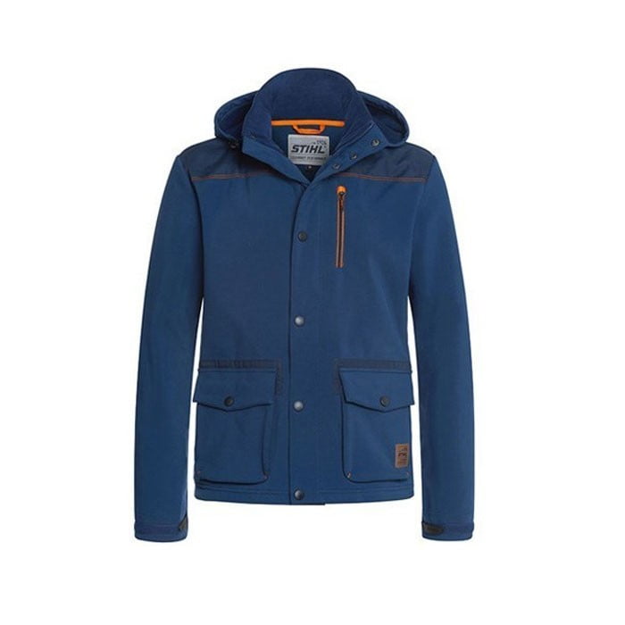 STIHL Softshell jacket - Blauw - BJC Tools