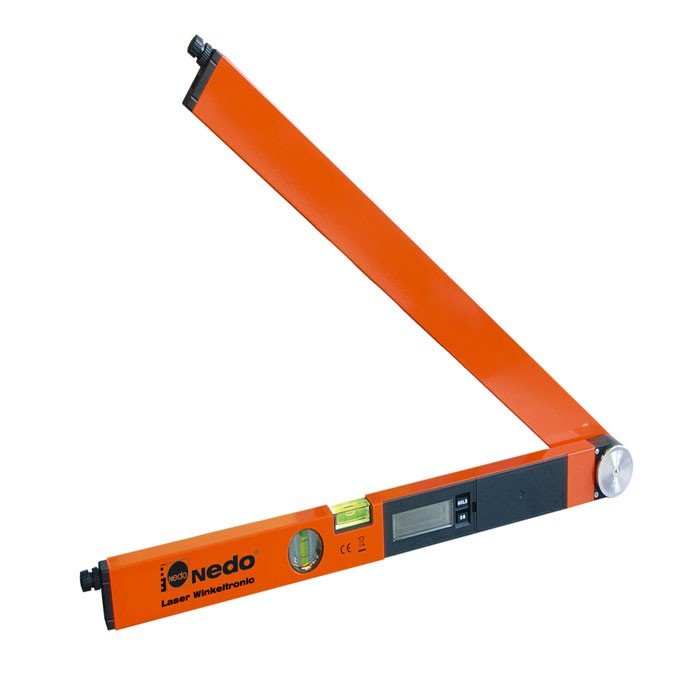 Nedo LaserWinkeltronic hoekmeter - 1/2 lasers - tot 360°. - BJC Tools