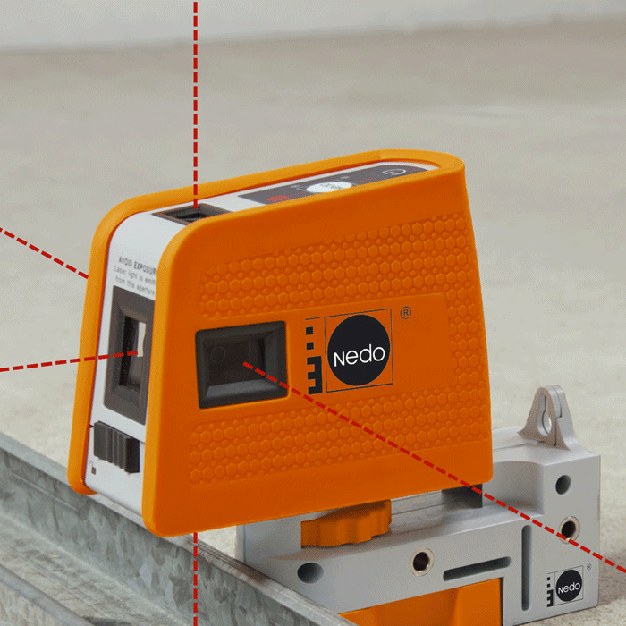 Nedo X-liner 5P puntlaser - tot ca. 30m - BJC Tools