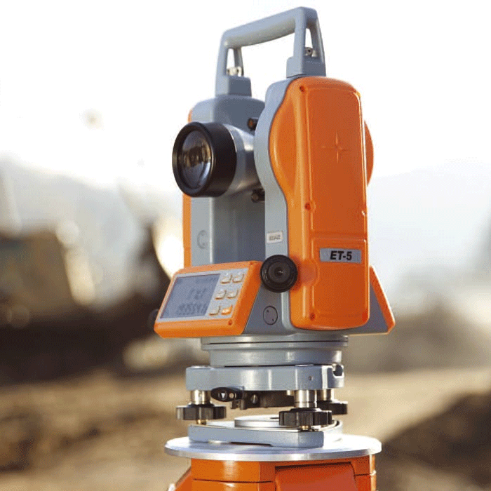 Nedo ET-5 Elektronische Theodoliet ET-5 met optisch lood - 30-voudig ...