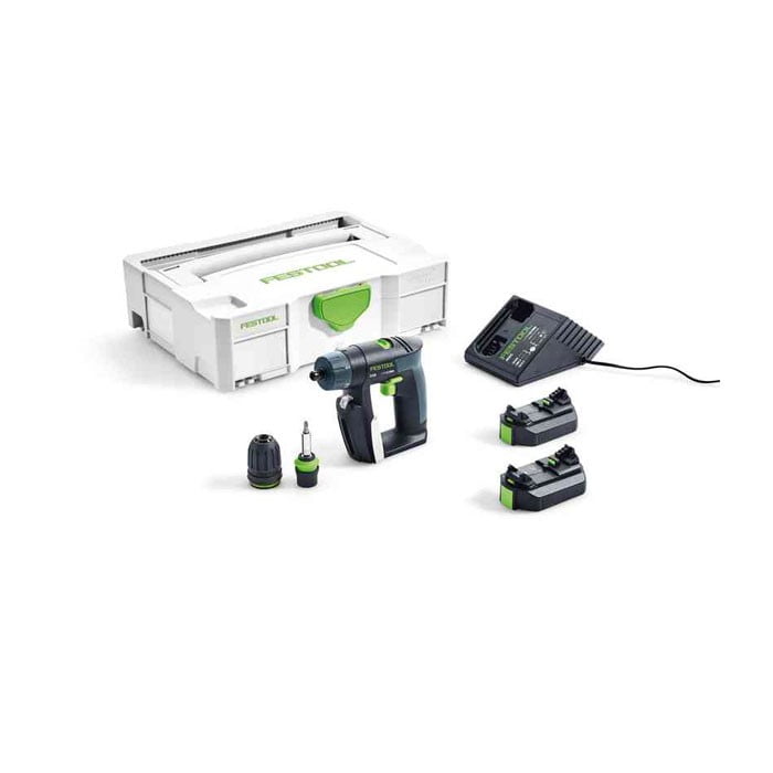 Festool Accu-schroefboormachine XCS Li 2,6 - Set - BJC Tools