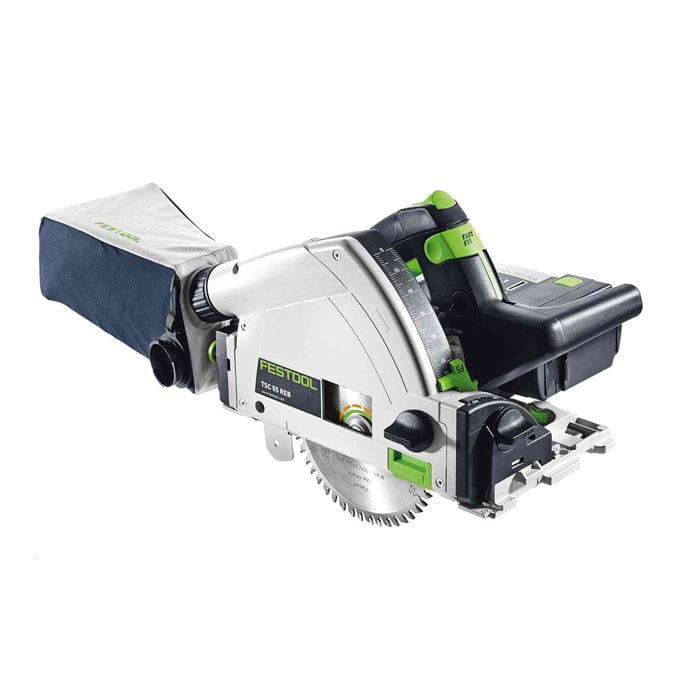 Festool Accu-invalcirkelzaag TSC 55 Li 5.2 Rebi-Plus-Sca - BJC Tools