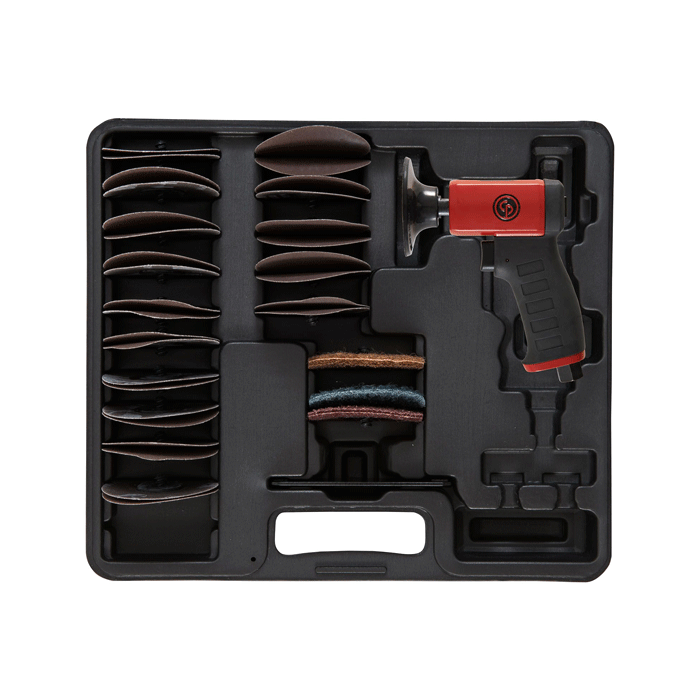 Chicago Pneumatic CP7202D Pneumatische Mini Schuurmachine in koffer - 1 ...