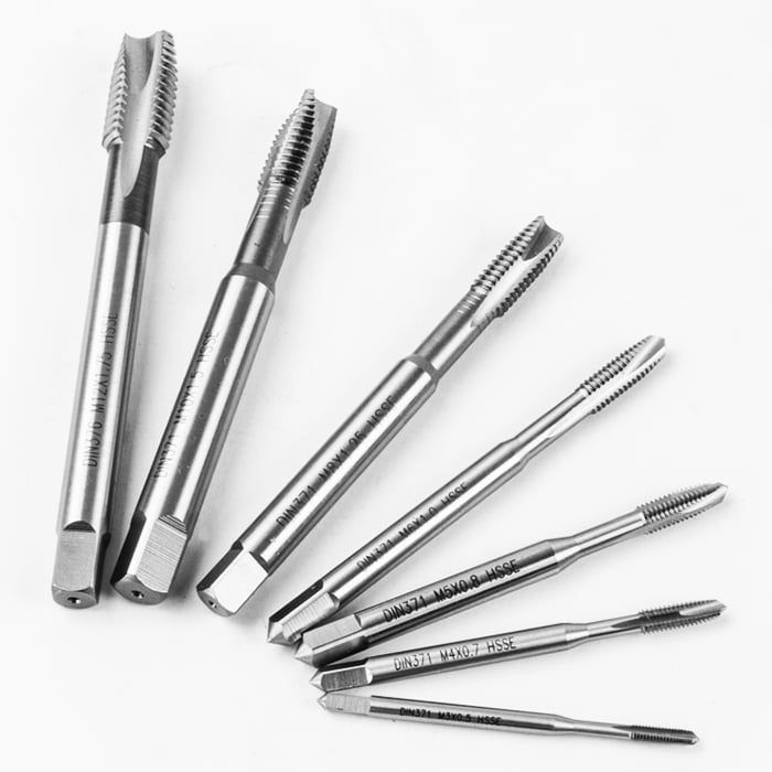 Tappenset 7-dlg Co5% M35 - M3-12 Eggenberg | BJC Tools