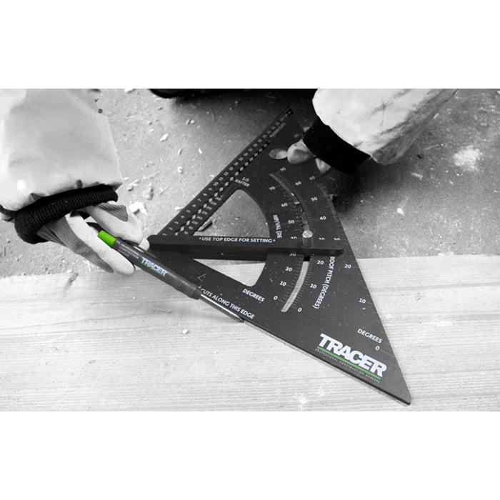 TRACER Metric rafter square 305mm - BJC Tools